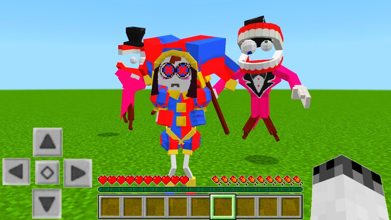 Pomni Transformation to Abstraction in Minecraft (The Amazing Digital ...