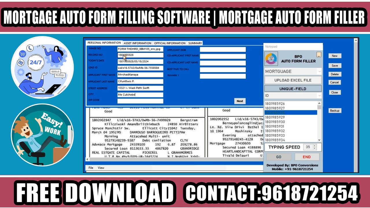 Mortgage Auto Form Filling Software | Mortgage Auto Form Filler - YouTube