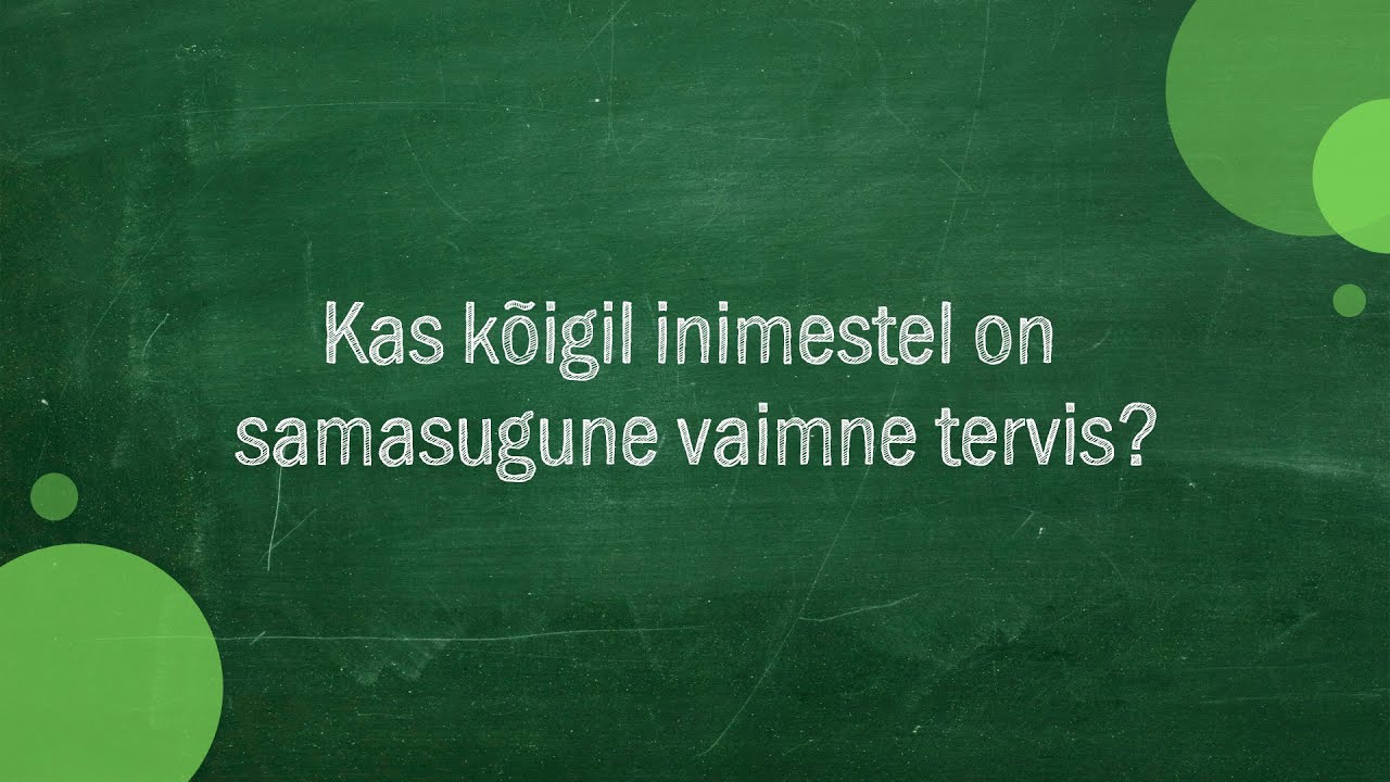 #377 Merilin Mandel - Kas kõigil inimestel on samasugune vaimne tervis ...