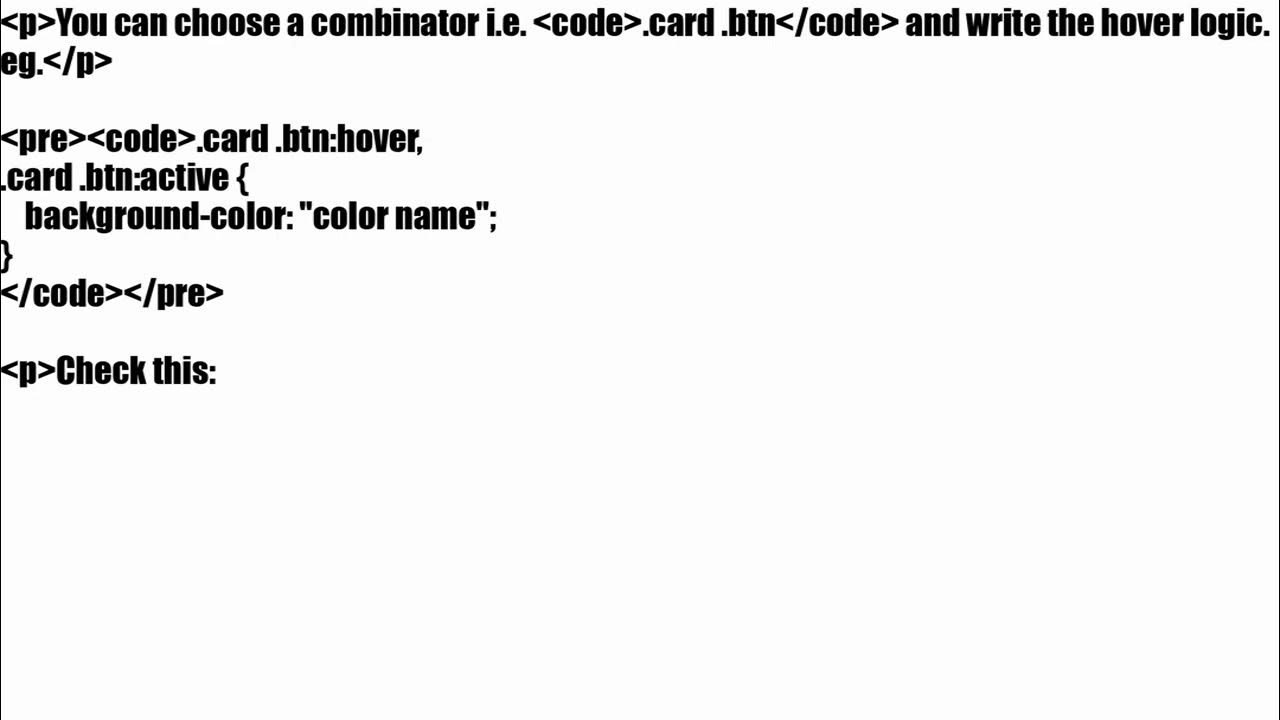 How to change div background color, when hovering on button which is present in the same div ...