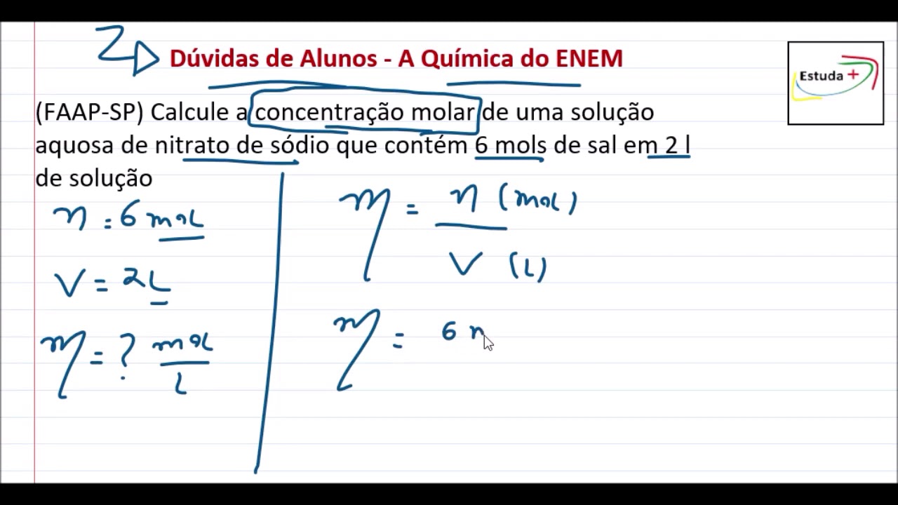 Como Calcular A Concentra o Molar YouTube como-calcular-a-concentra-o-molar-youtube