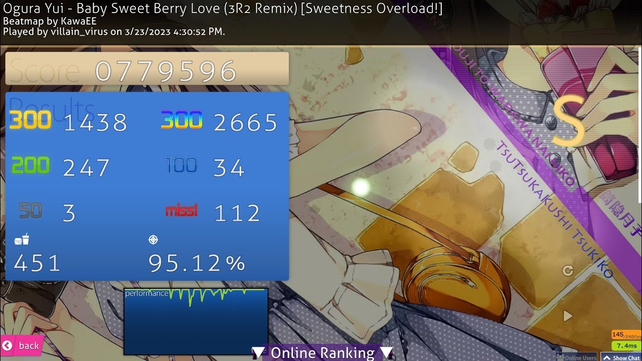 Ogura Yui - Baby Sweet Berry Love (3R2 Remix) [Sweetness Overload!] 95.12% - YouTube