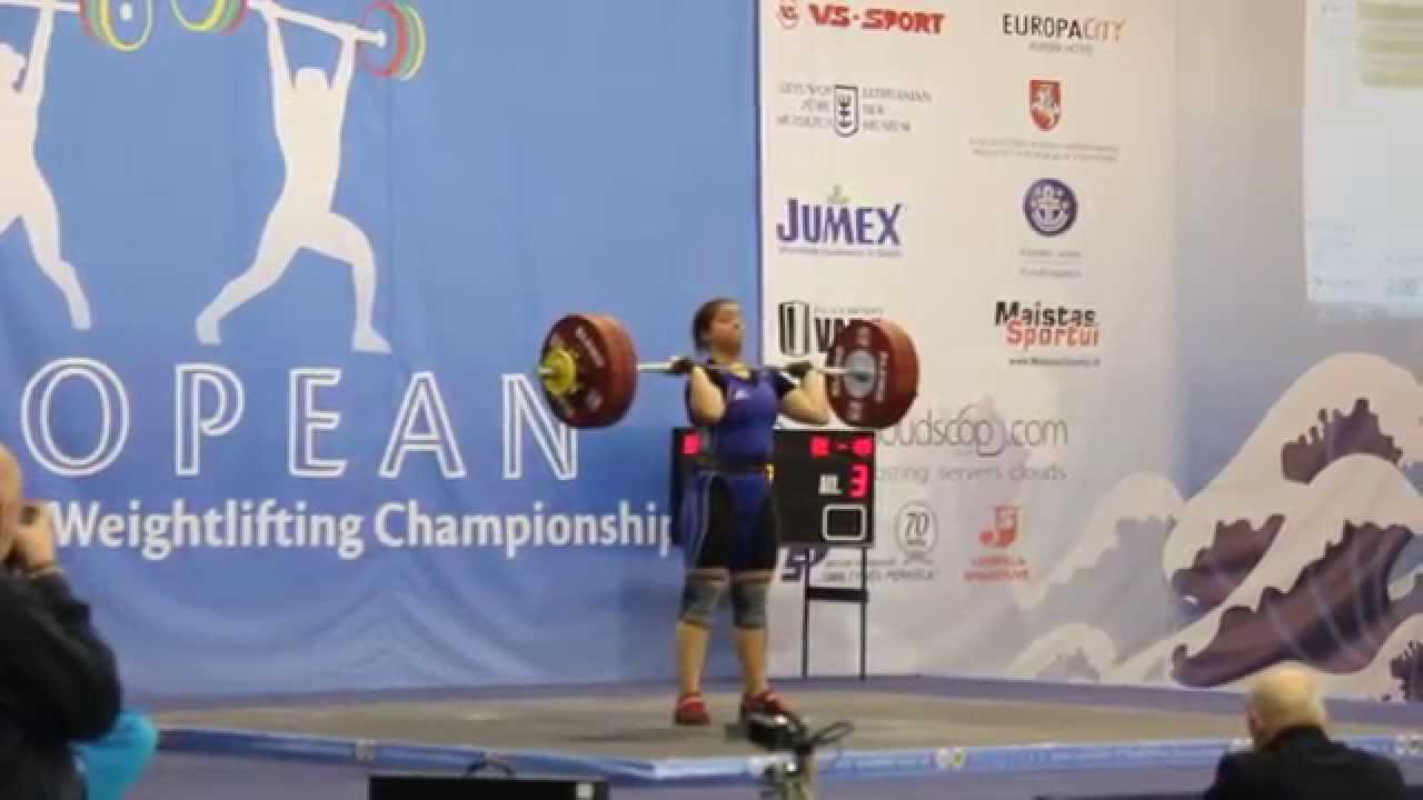 Anna Vanbellinghen jette 128kg - YouTube
