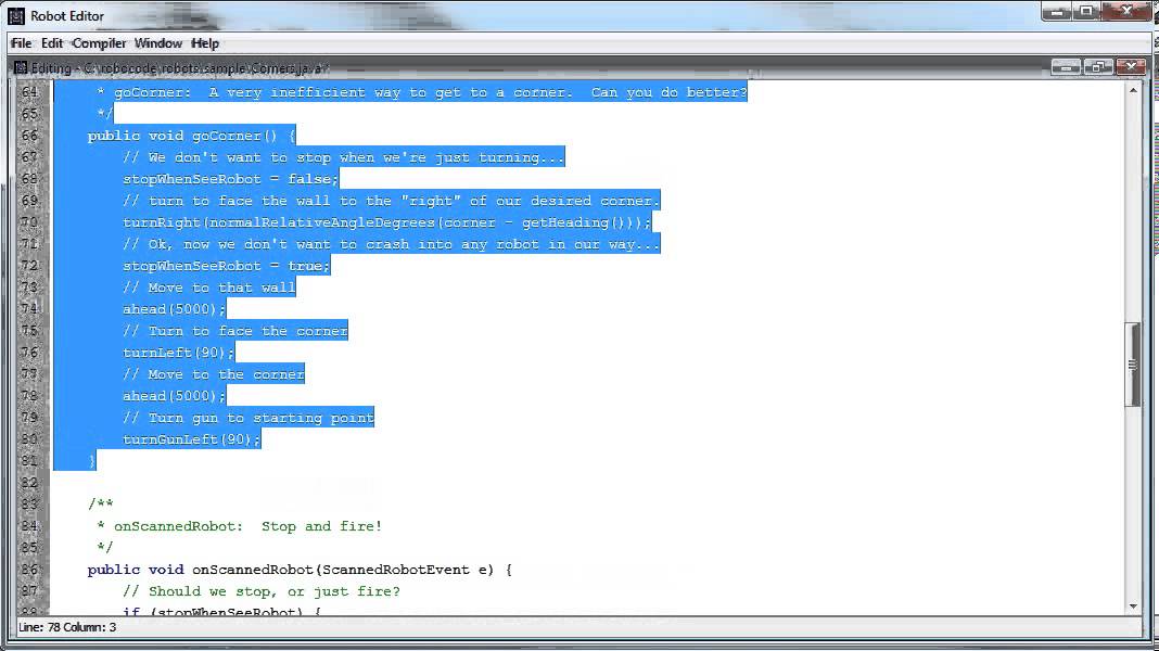 Robocode Tutorial - Part 05 - YouTube