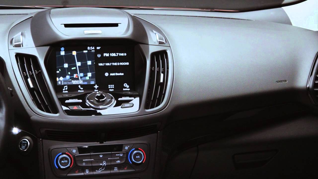 2017 Ford Escape Interior - YouTube