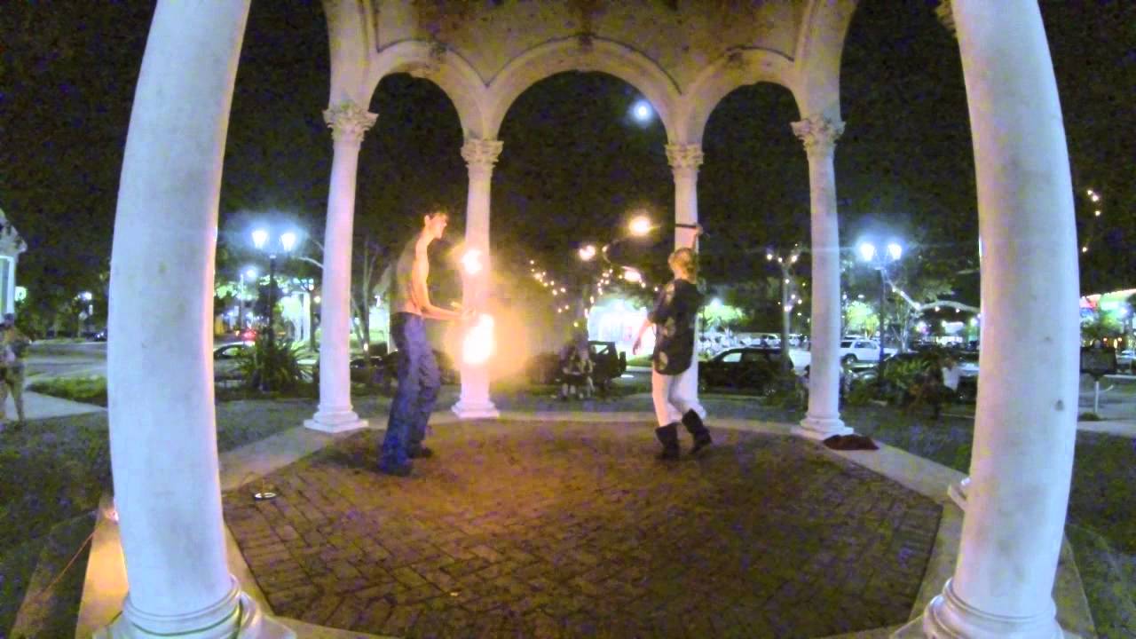 092013 Katie Halbert with Hoop, Devin Reid with DevilSticks - YouTube