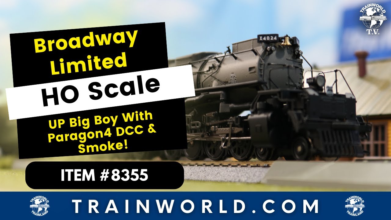 Broadway Limited HO Scale Big Boy - YouTube
