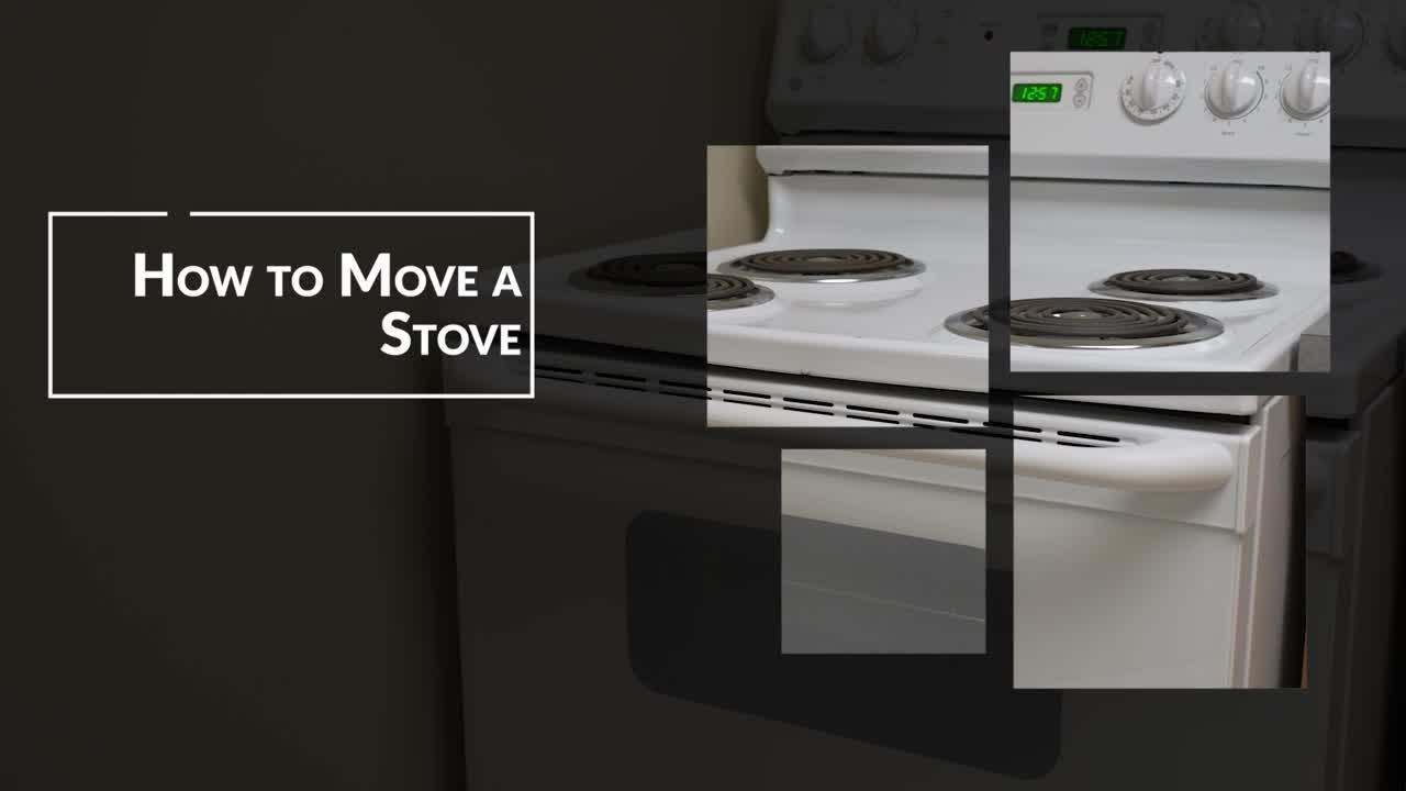 How to Move a Stove - YouTube