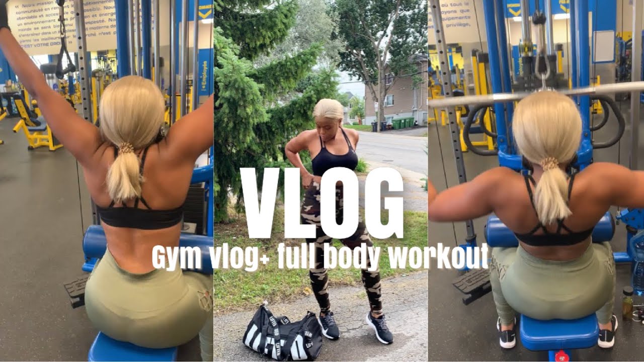 Full Body Workout Gym Vlog Suis Moi Au Gym French Vlog Youtube