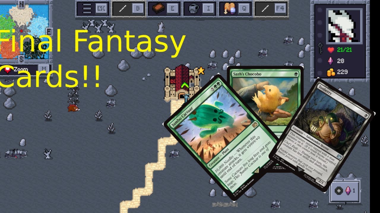 The Search for Final Fantasy Cards MTG Forge Adventure - YouTube