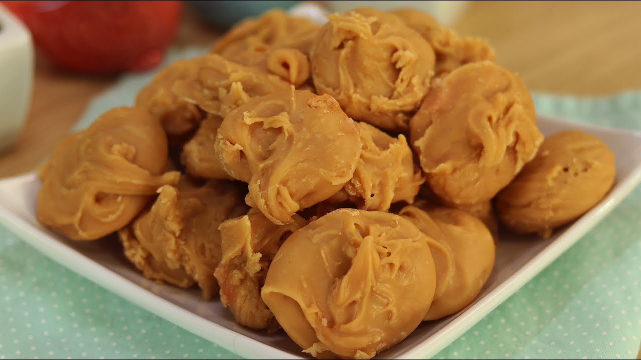 SÓ 2 INGREDIENTES E UM DOCE QUE LEMBRA INFÂNCIA - DOCE PINGO DE LEITE ...