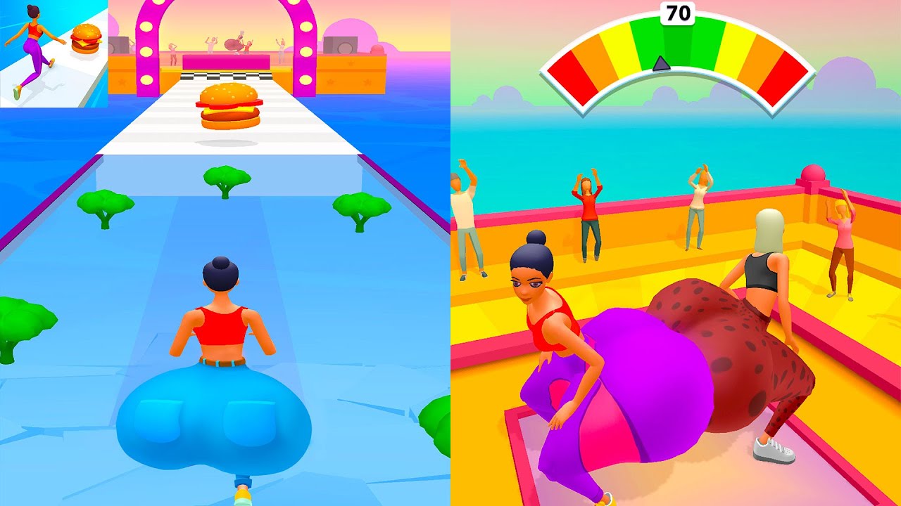 Twerk Race 3D - All Levels Gameplay Walkthrough Android, iOS Part- 1 ...