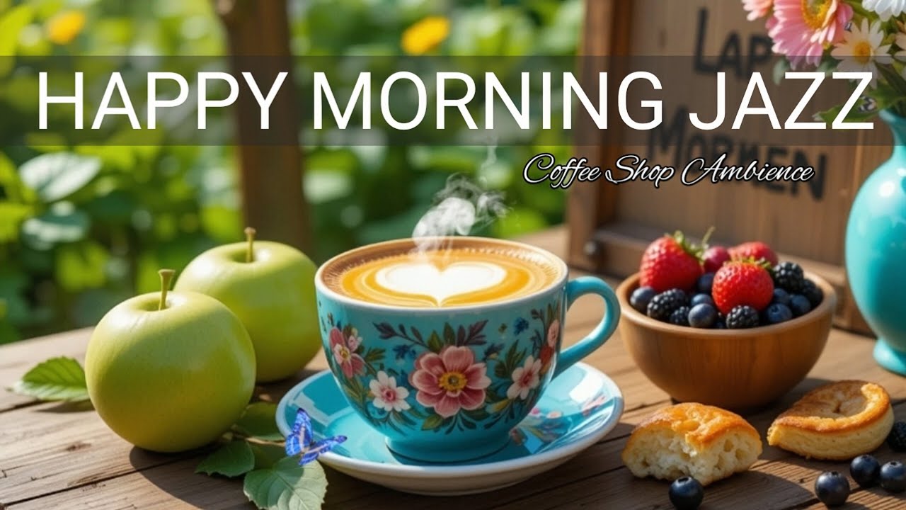 Happy Morning Jazz 🍂 Positive Bossa Nova & Cafe Jazz Music for Study ...