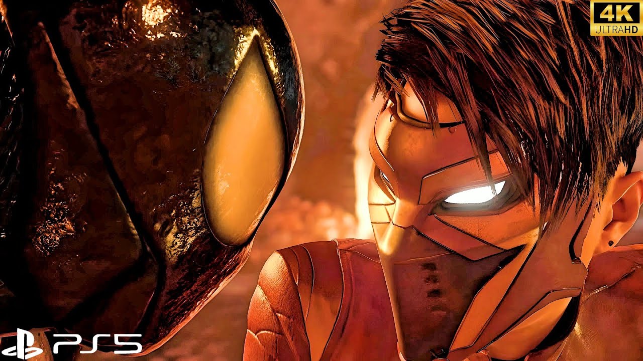 Spider-Man 2 - Peter vs Wraith Boss Fight 4K Ultra HD - YouTube