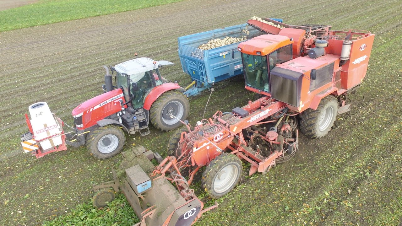 ARRACHAGE DE BETTERAVES 2022 | Matrot M41H - YouTube