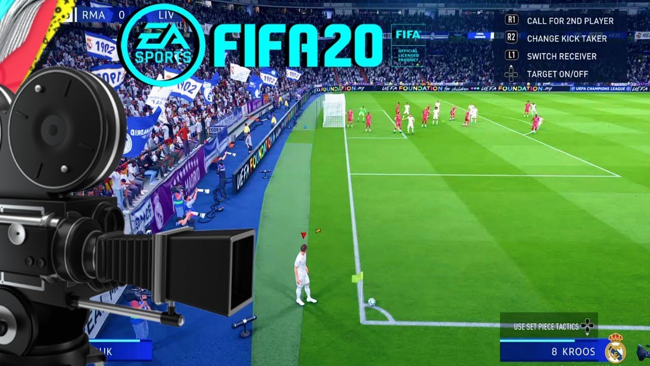 FIFA 20 Gameplay PRO Camera Angle - FIFA 2020 Demo Gameplay RMA vs LIV ...