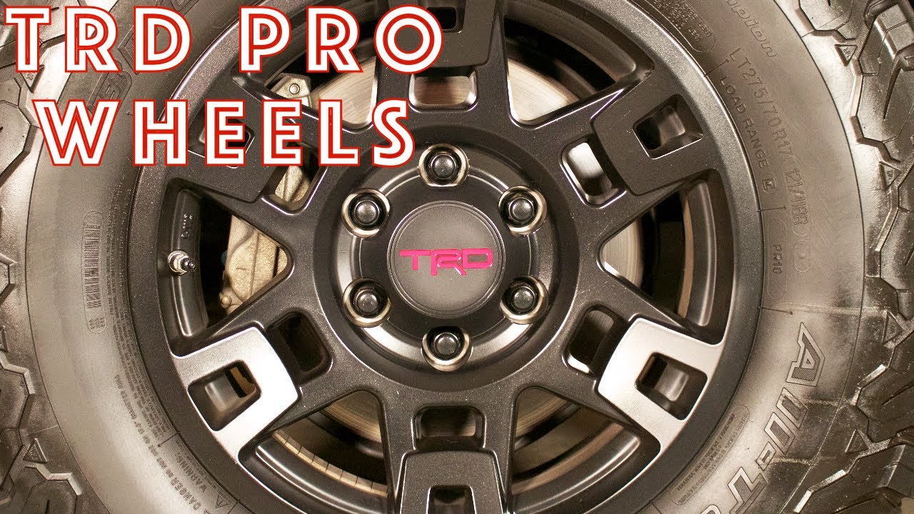 TRD Pro SEMA Wheel Review - YouTube