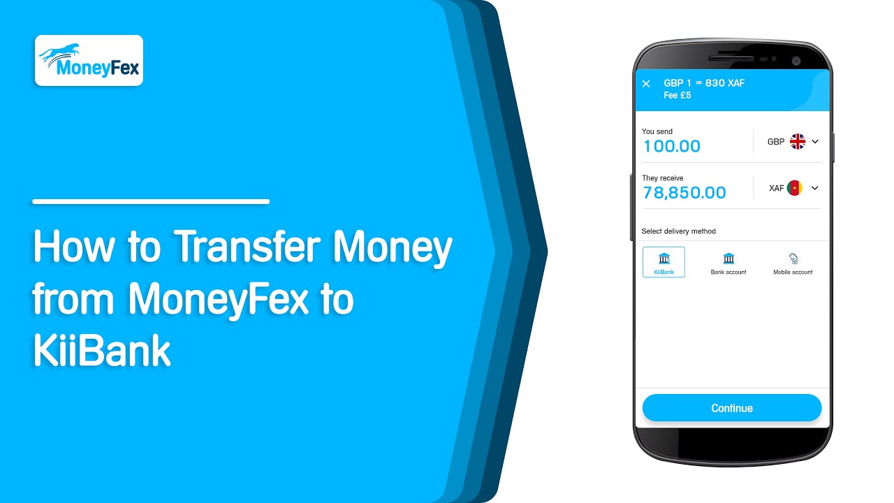 Transfer money from MoneyFex to KiiBank - YouTube