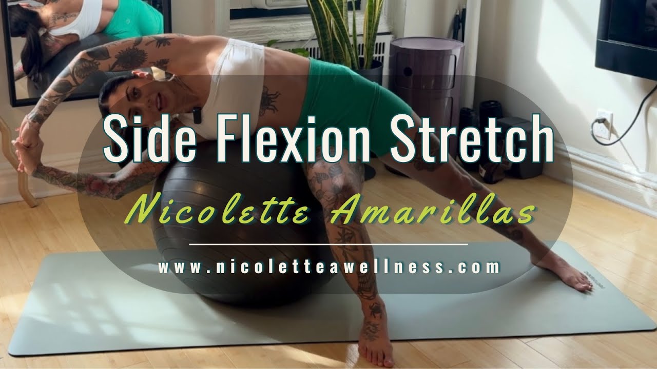 Spinal Mobility - Side Flexion Stretch | Nicolette Amarillas - YouTube