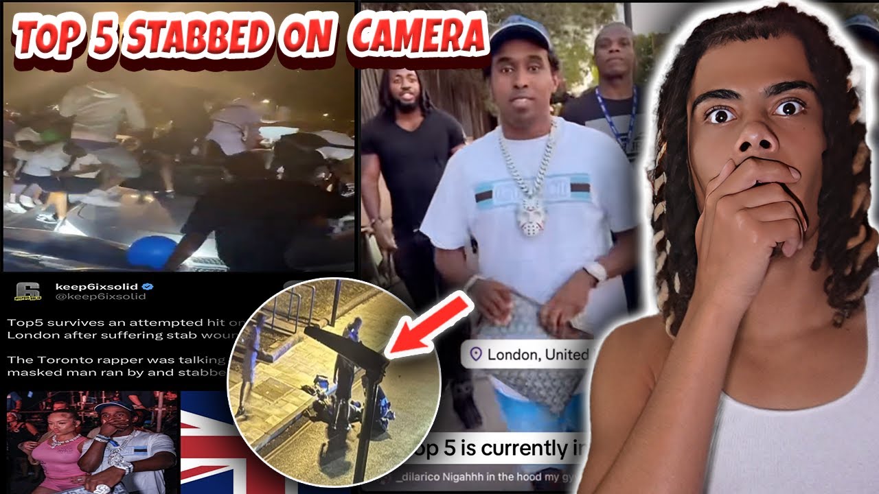 Rapper 'Top 5' Chased & St*bbed In The Neck In London After Drake Flew ...