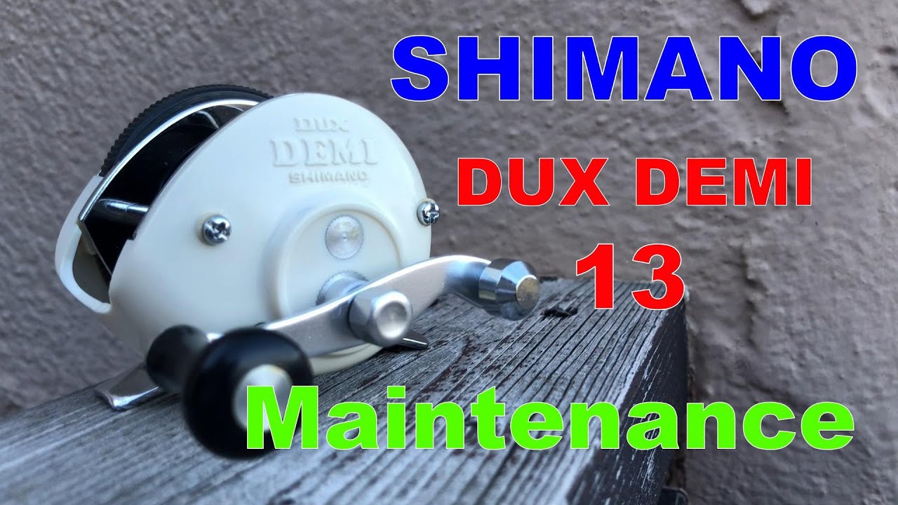 シマノ ダックスデミ 13 メンテナンス / SHIMANO DUX DEMI 13 Maintenance - YouTube