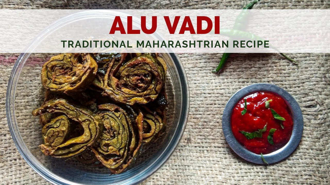Alu Vadi - Traditional Maharashtrian Recipe - YouTube