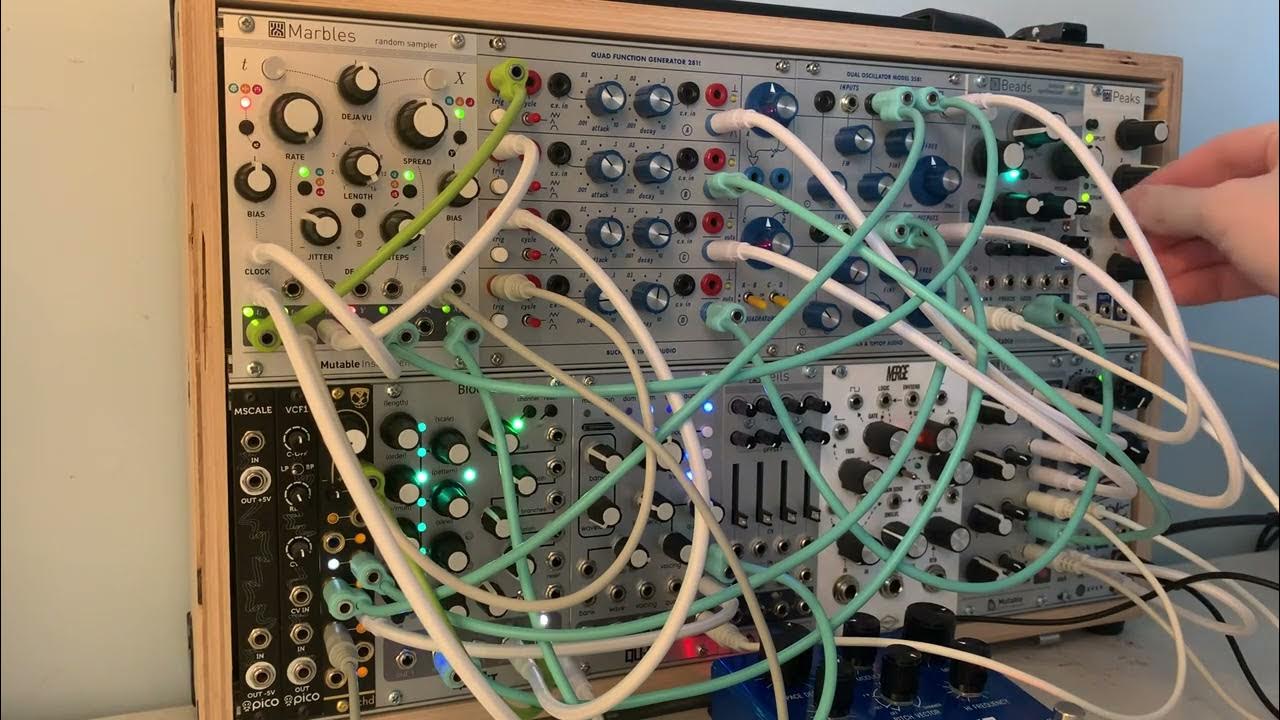 Pirouette - Generative Ambient Modular with Buchla & Tiptop Audio, Mutable Instruments, QuBit ...