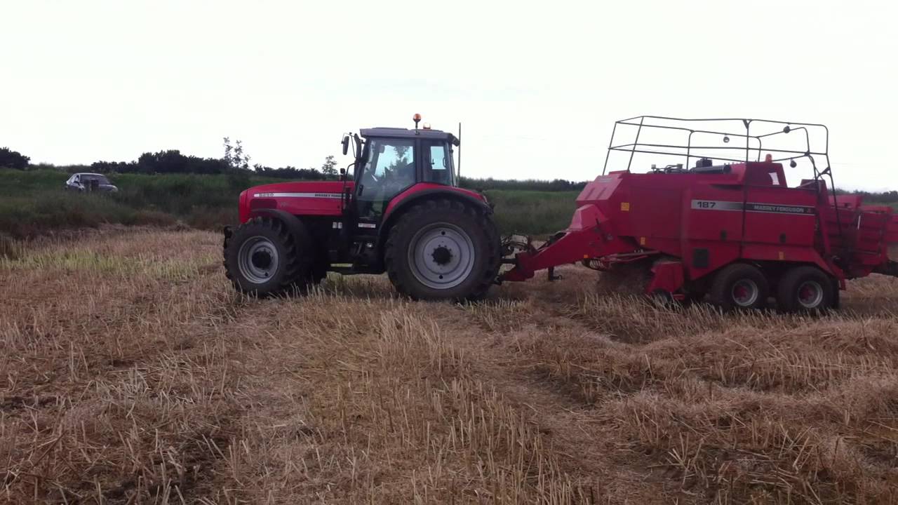 MF 8250 Xtra + 197 - YouTube