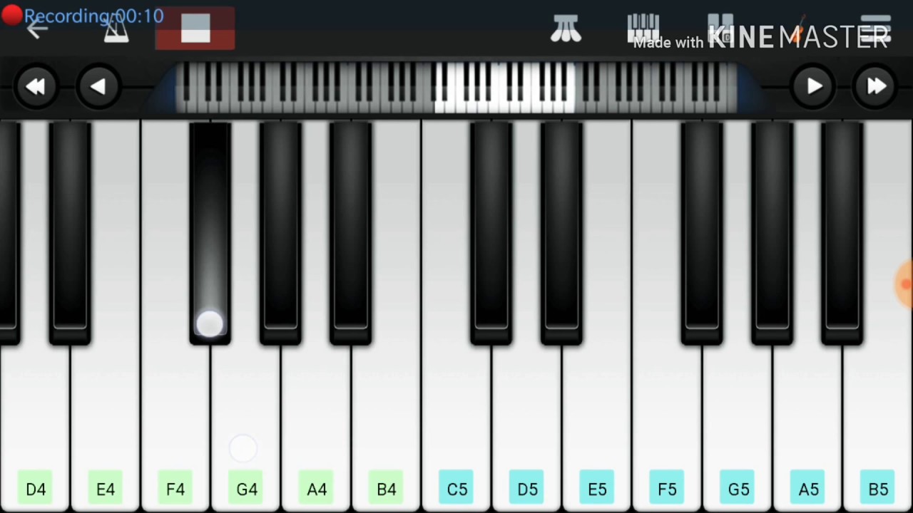 Punnagai Mannan movie theme song | Ilayaraja bgm | keyboard notes ...
