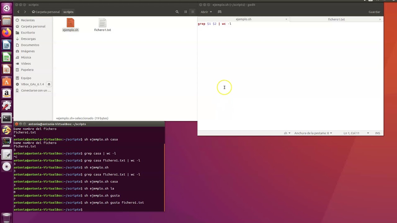Scripts En Linux 12 Youtube