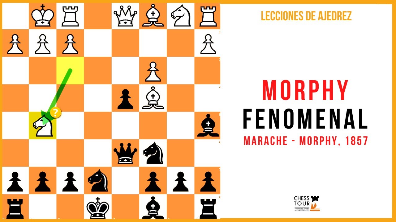 Lección de ajedrez: Morphy fenomenal. Marache - Morphy, 1857 - YouTube