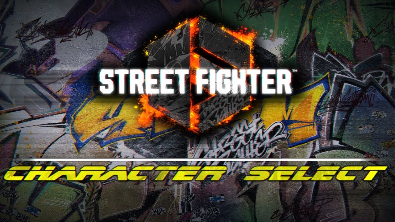 Street Fighter 6 - Character Select (🅷🅴🅽🆁🅸🆃🆁🅾🅽🅸🅺) - YouTube