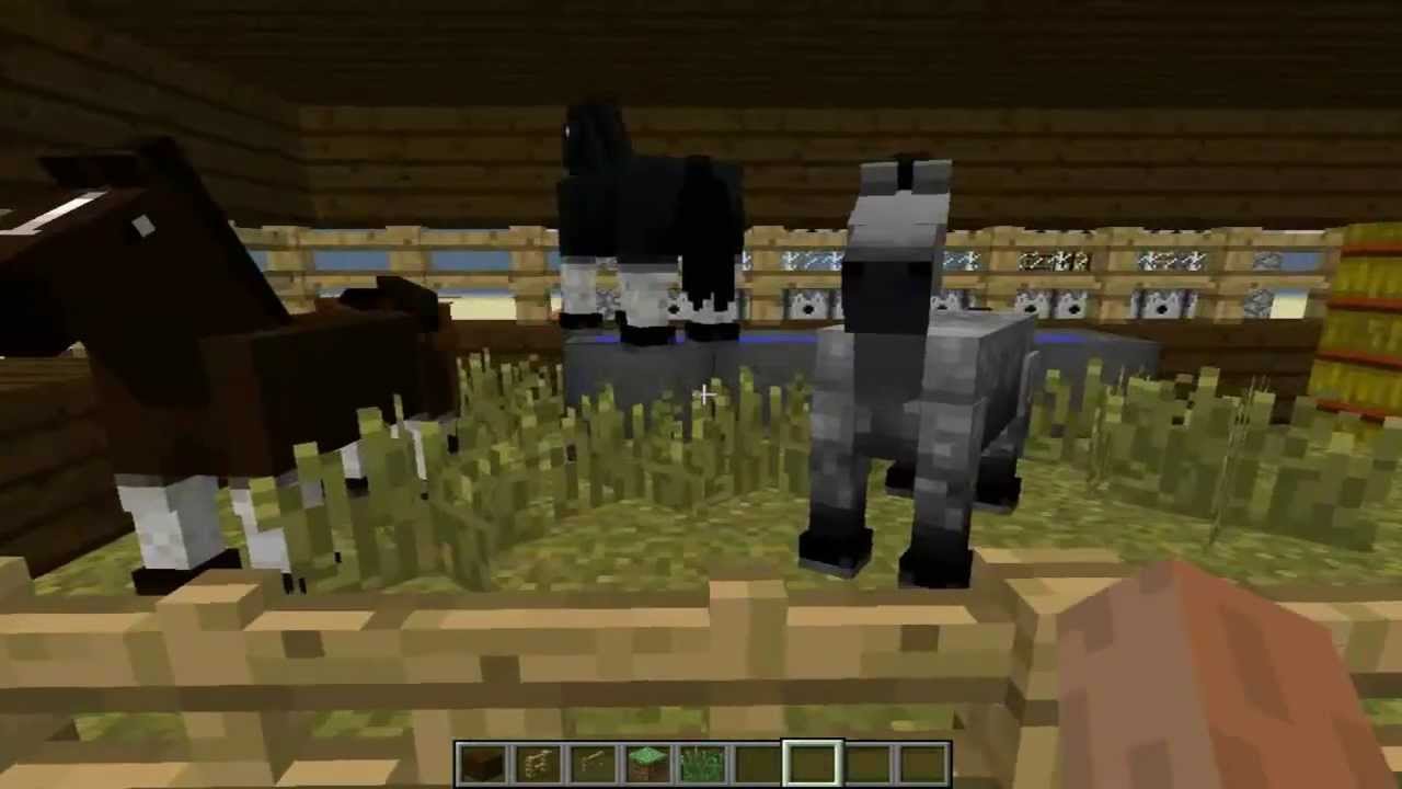 Come Fazer Um Estábulo No Minecraft Youtube