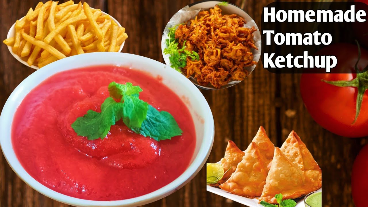 Best Homemade Tomato Ketchup Recipe |Instant Tomato Ketchup - YouTube