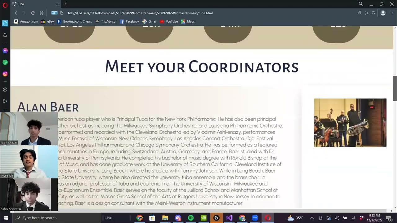 FBLA Website Design - YouTube