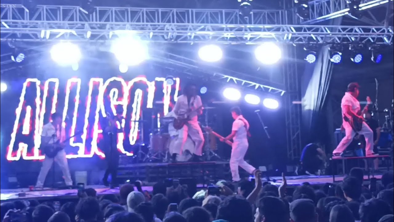 Allison en concierto , tattoo music fest , rock y música - YouTube