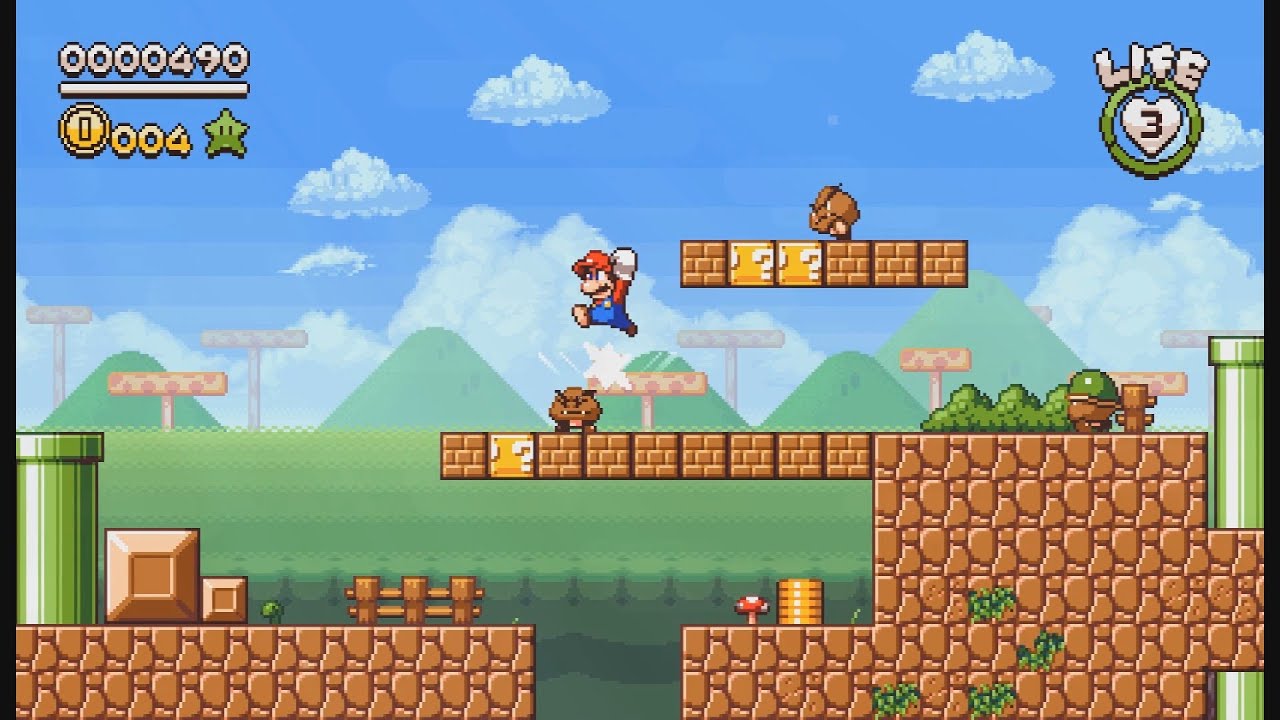 Preview Super Mario Flashback (PC) - YouTube