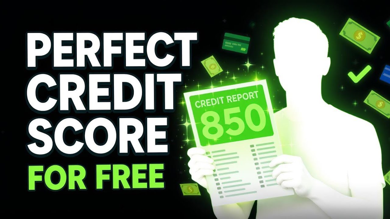 How I INSTANTLY Got an 850 CREDIT SCORE — completely FREE - YouTube