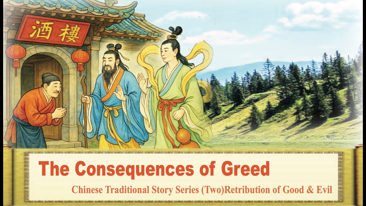 Chinese Traditional Story: The Consequences of Greed - YouTube