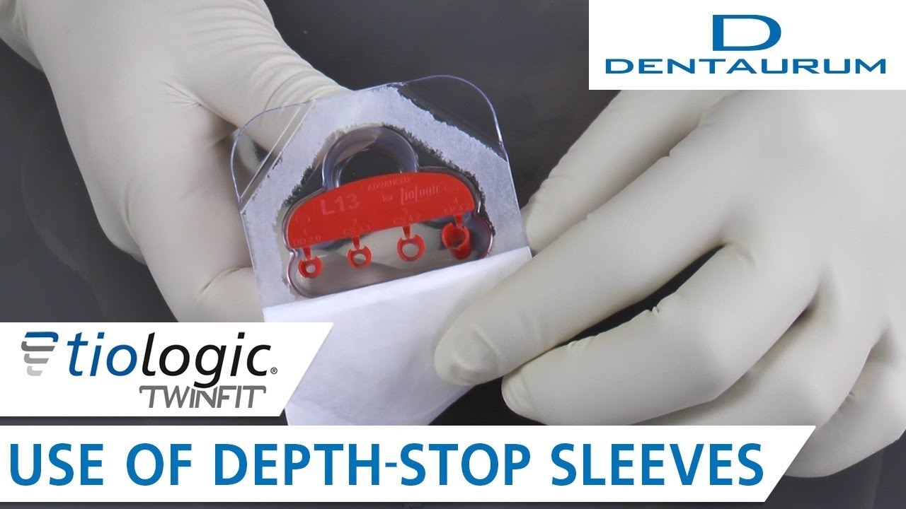 tioLogic® TWINFIT – Use of Depth-Stop Sleeves - YouTube