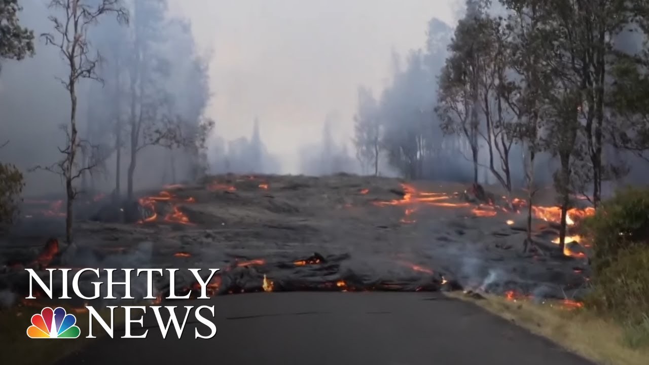 Hawaii Volcanic Eruptions Cause More Destruction | NBC Nightly News ...