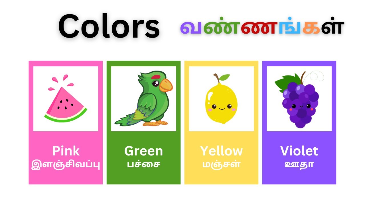 Learning colors for toddlers | children's learning video colors ...