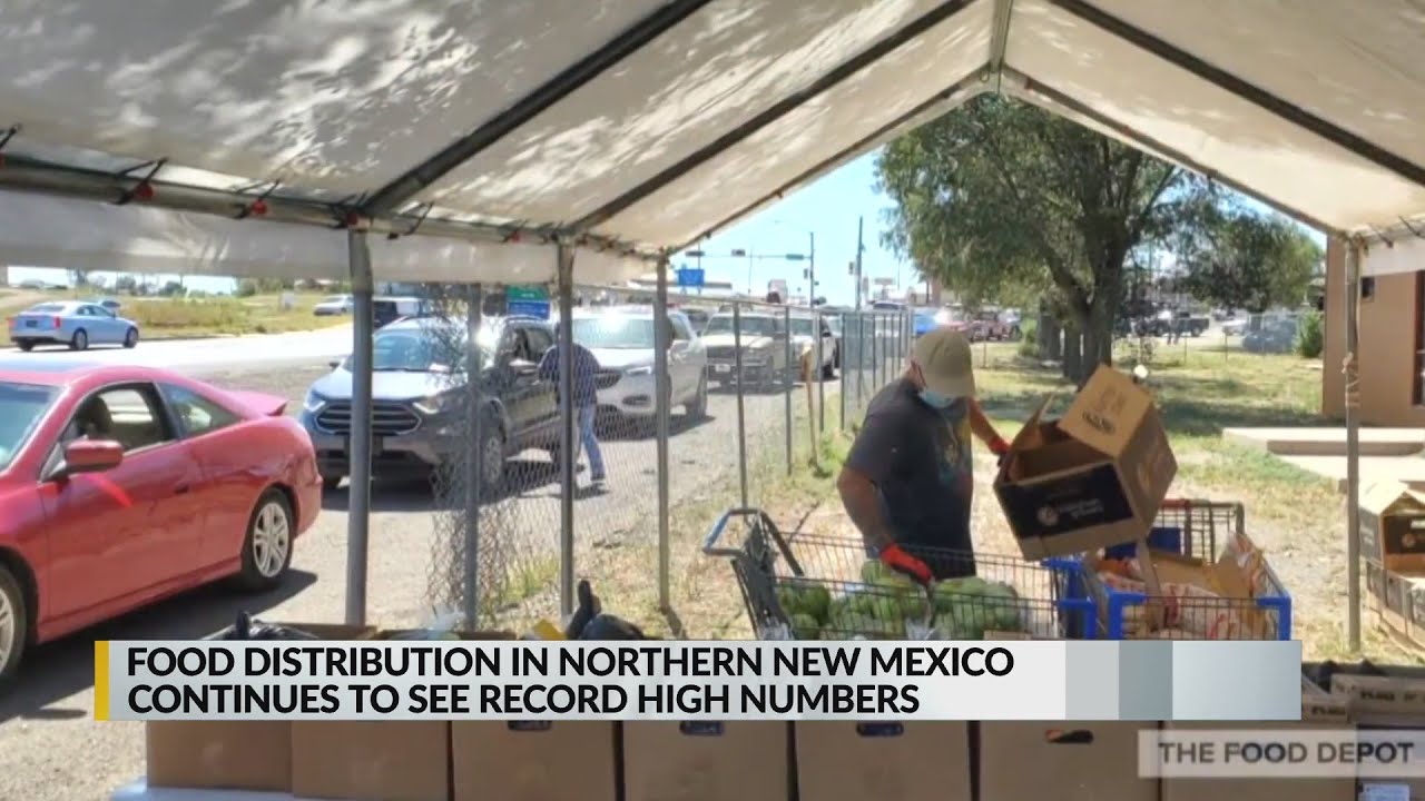 Food distribution in northern New Mexico continues to see record-high ...