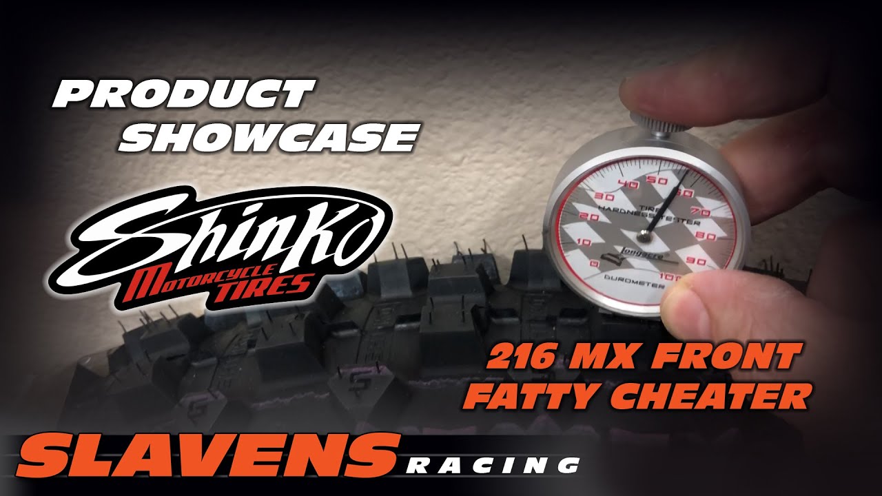 Shinko 216 MX Front Fatty Cheater Tire - Product Showcase - YouTube