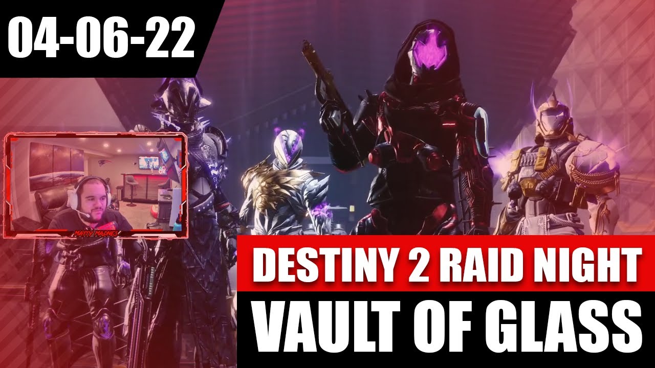 Destiny 2 Raid Night Compilation - Vault of Glass - 04/06/22 - YouTube