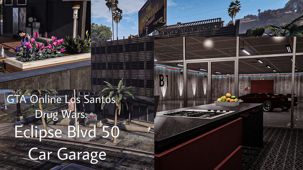 GTA Online: The Eclipse Blvd 50 Car Garage! - YouTube