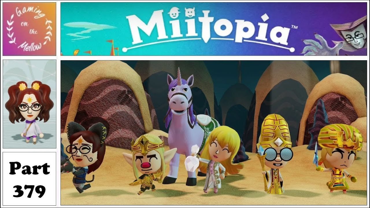 To The Sandy Underground! | Let's Play Miitopia (Nintendo Switch ...