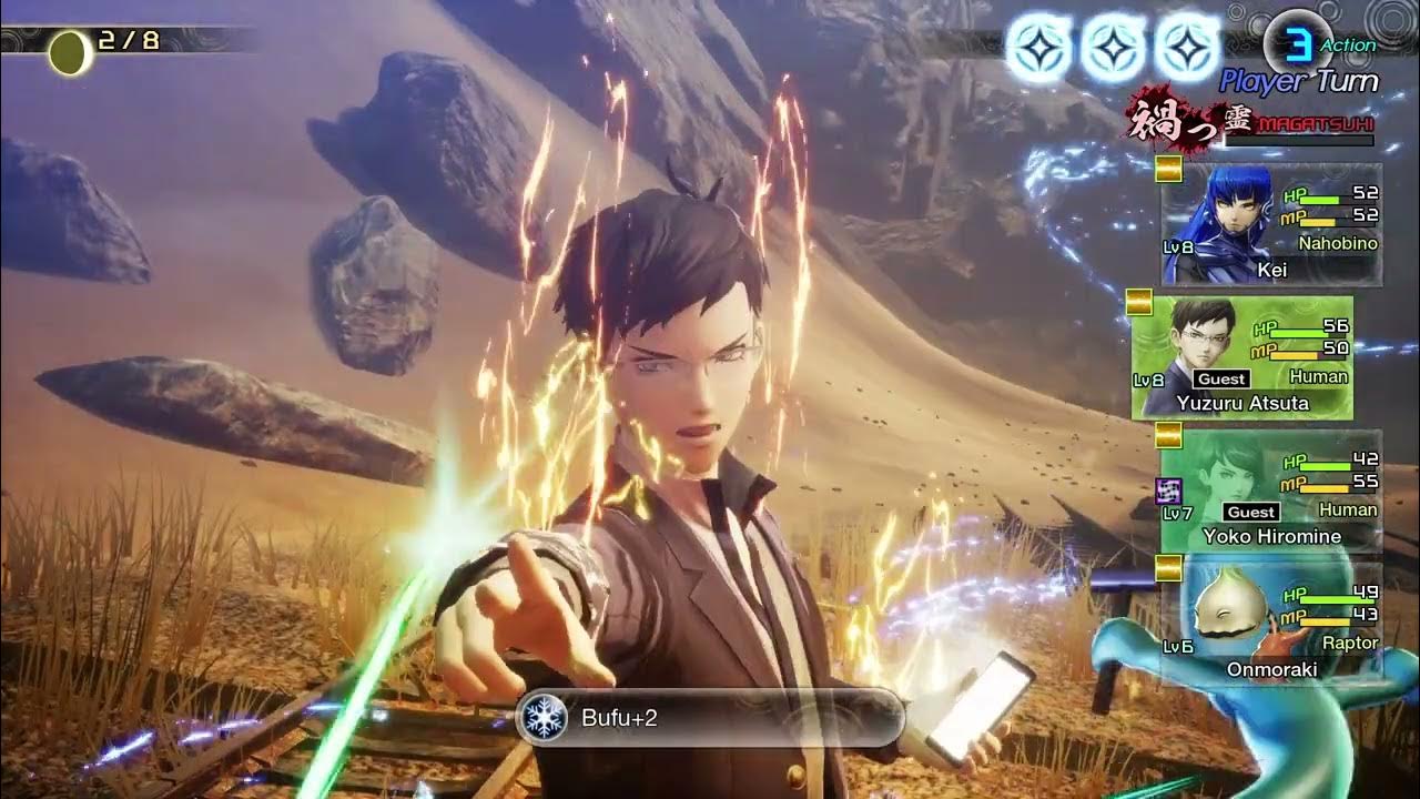 Shin Megami Tensei V: Vengeance - Boss Fight 1 - Glasya-Labolas [HARD] - YouTube