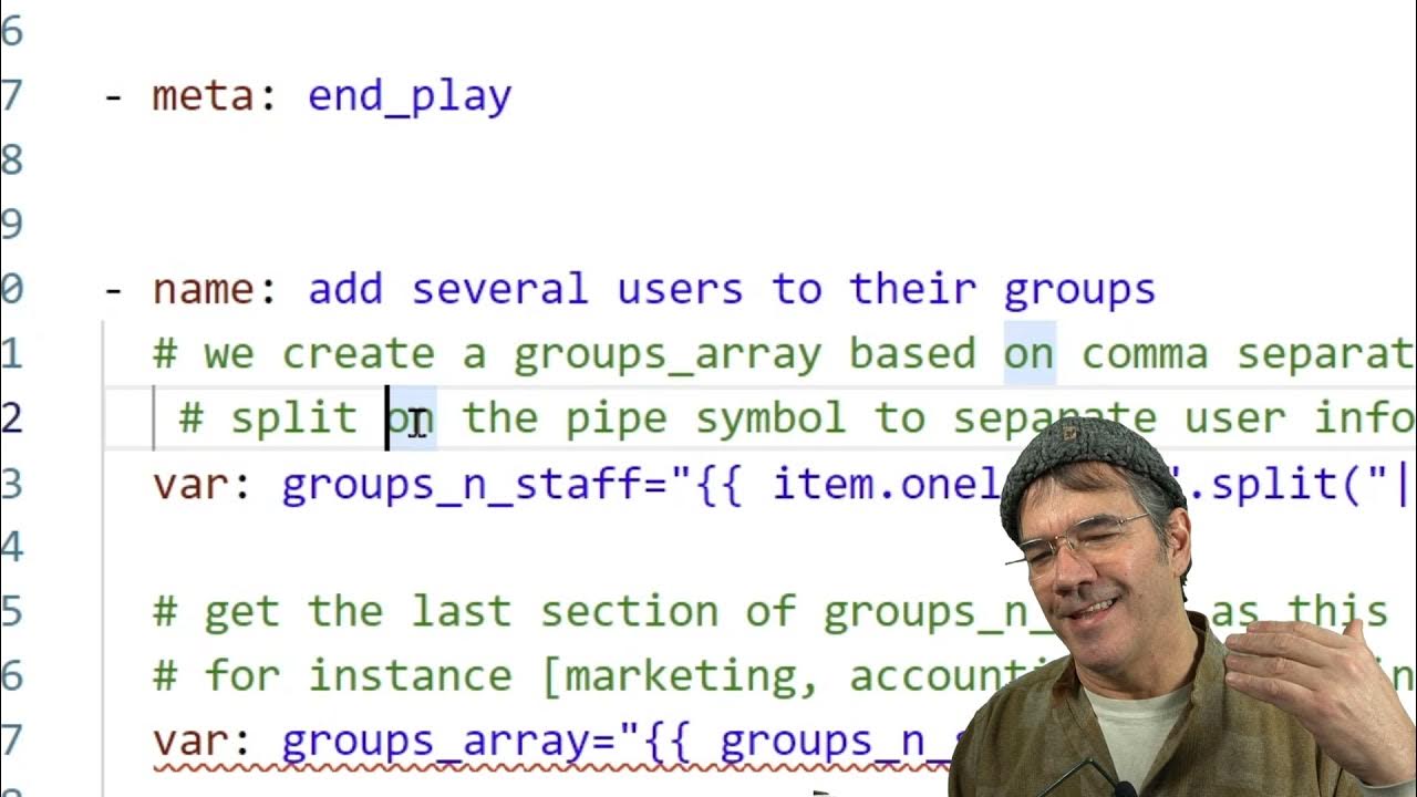 Ansible - Adding Users and Groups to Samba / LDAP - YouTube