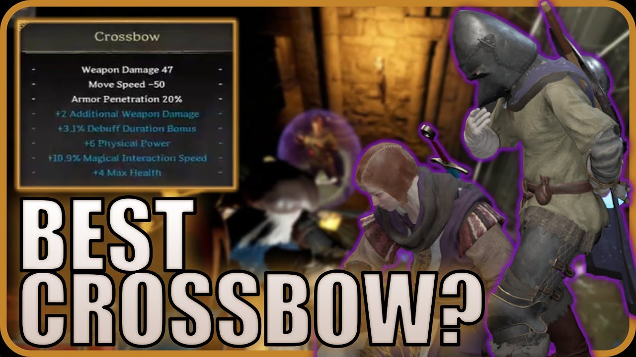 Best Unique Crossbow? | Dark & Darker Early Access - YouTube